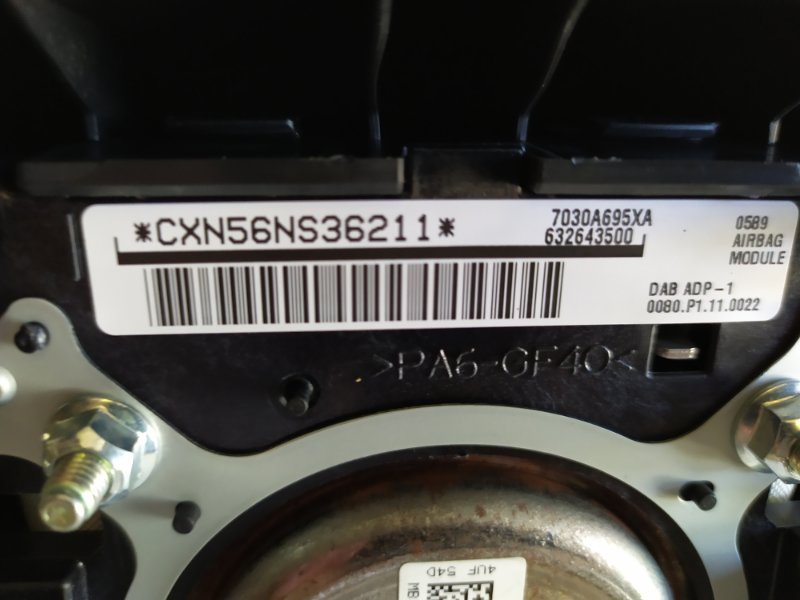 Аирбаг на руль MITSUBISHI OUTLANDER 3 2015 2016 2017 2018 2019 GF2W ...